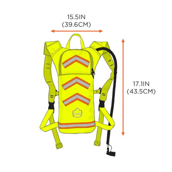 Chill-Its 5155 Low-Profile Hydration Pack – 2 Liter Bladder, 1/EA ...